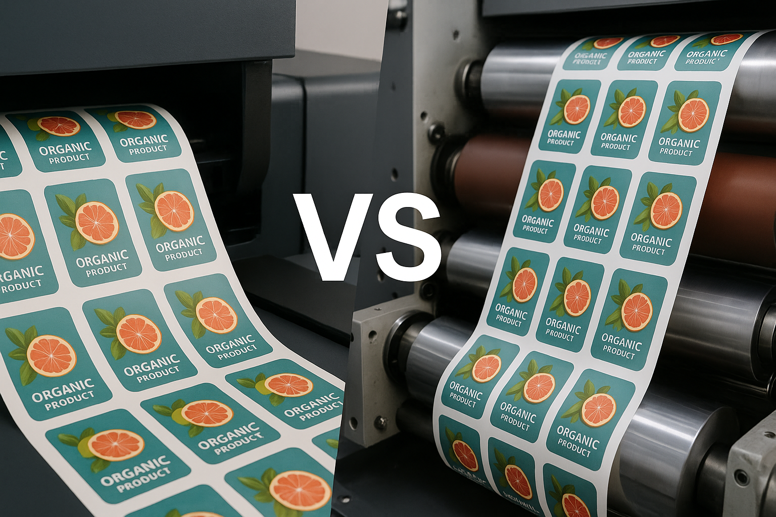 Digital vs. Flexographic Label Printing: What’s Best for Your Run ...