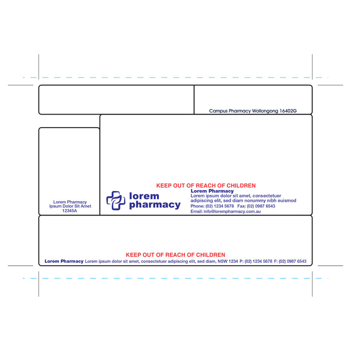 Pharmacy Supplies – PDQ Label Printing Company