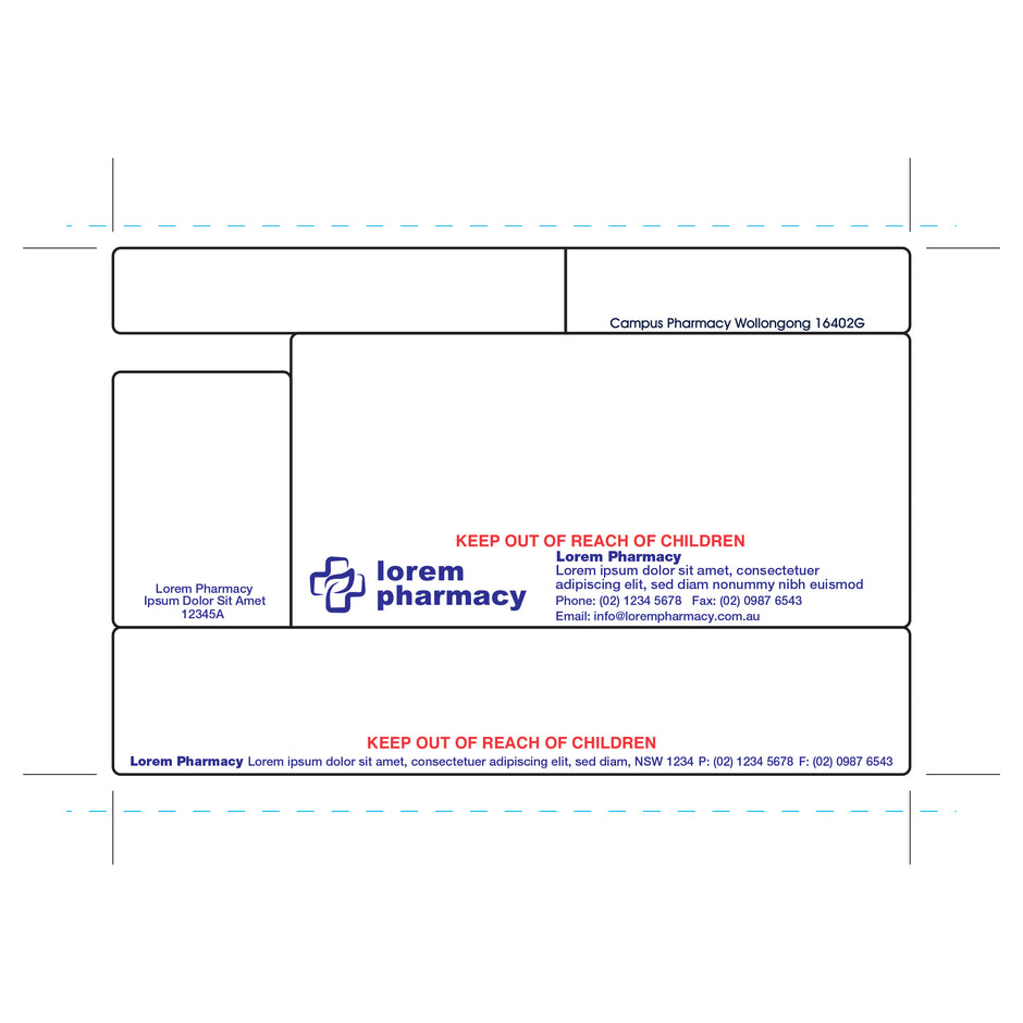 Pharmacy Supplies – PDQ Label Printing Company