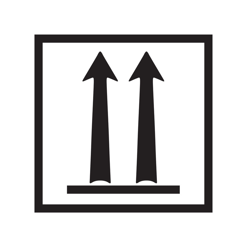 Orientation Arrows Labels | PDQ Labels Australia – PDQ Label Printing ...