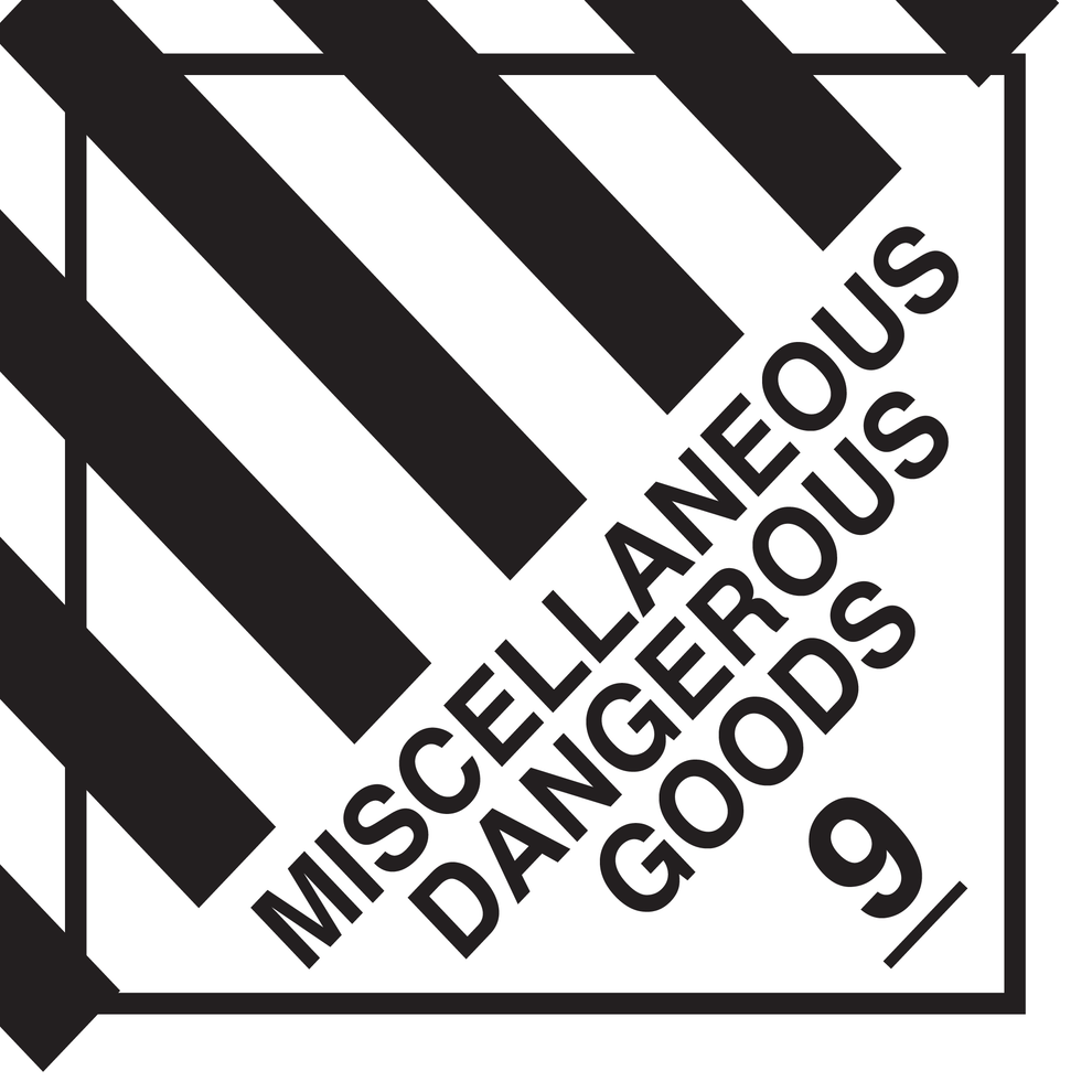 Miscellaneous Dangerous Goods 9 250mm Safety & Security Signs – PDQ ...
